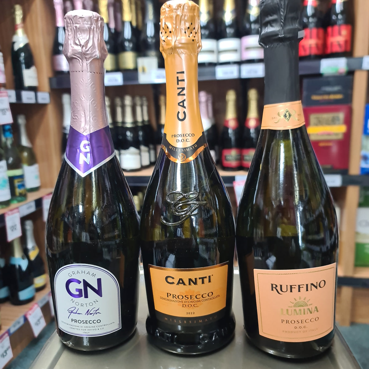 Prosecco Wine Mixed Case Deal $120 6x750ml Bottles — Eight PM