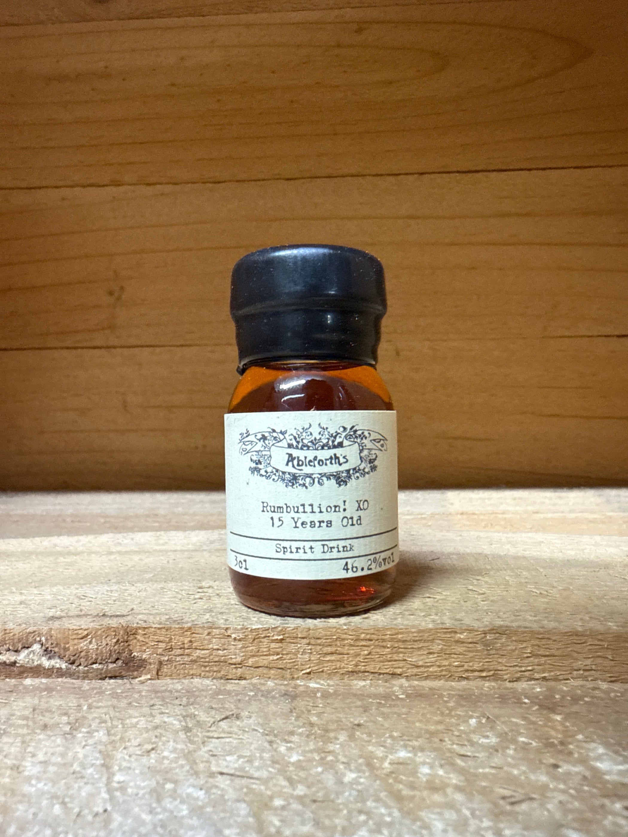 Rumbullion! XO 15 Years Old Dominican Republic Spiced Rum 30ml Miniatu ...