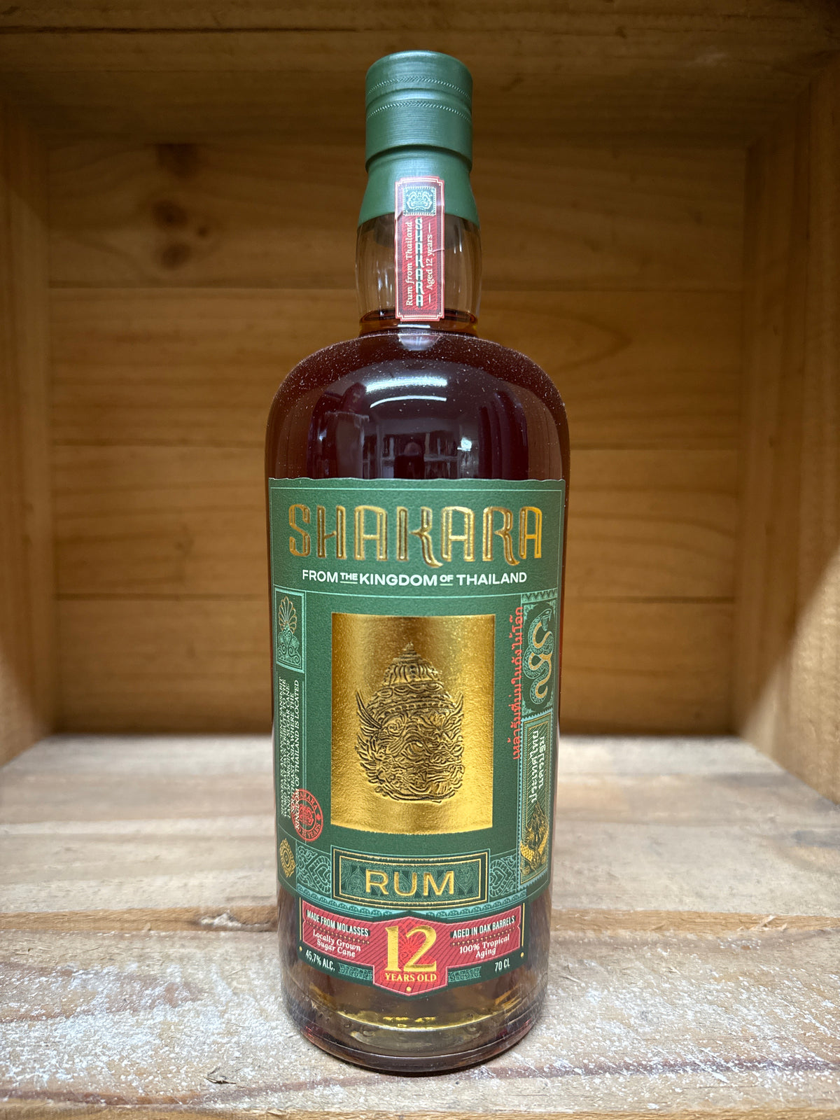 Shakara 12 Year Old Kingdom of Thailand Rum 700ml — Eight PM
