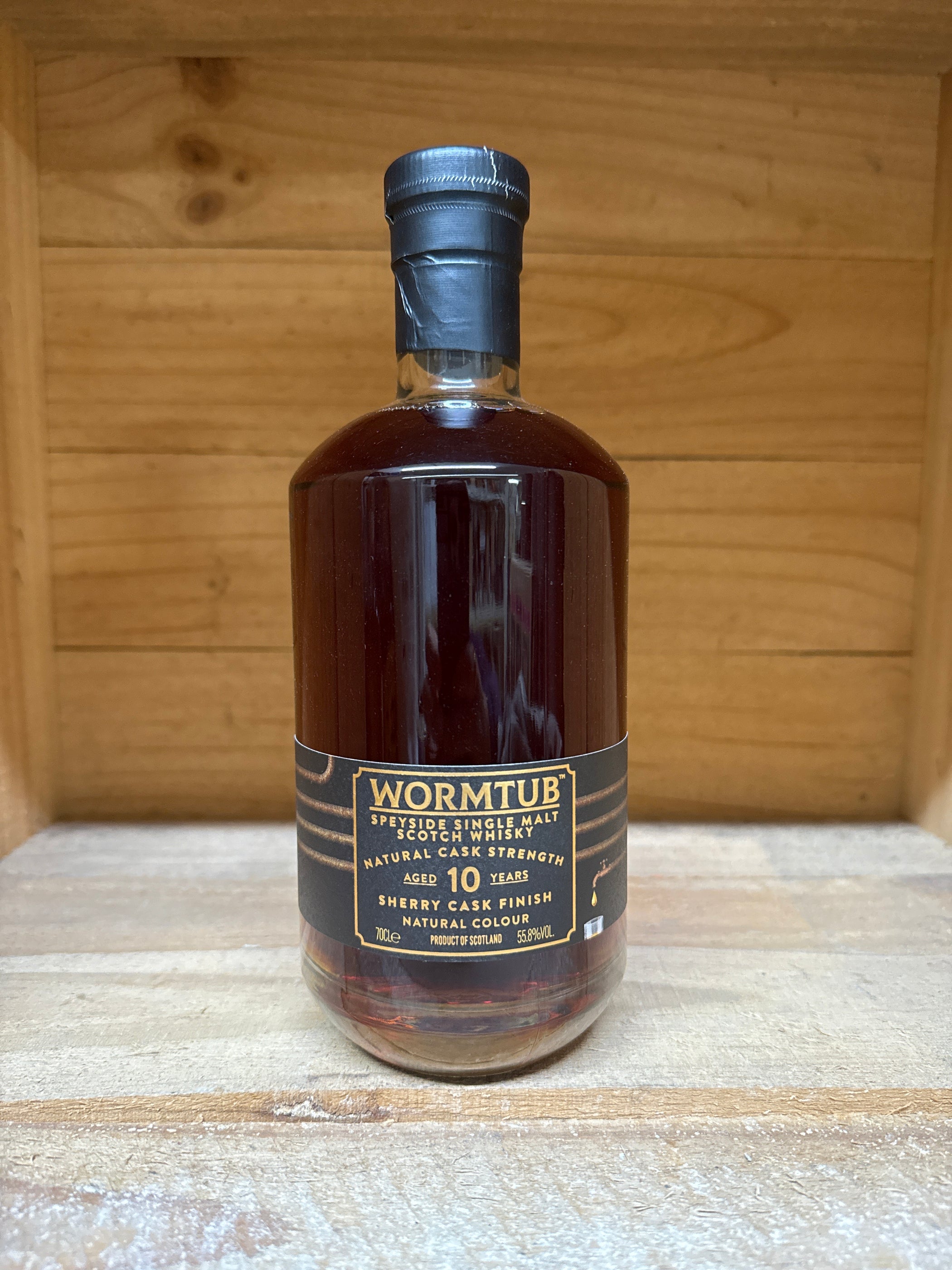 Wormtub 10 years old Batch #6 Cask Strength Sherry Cask Finish Whisky ...