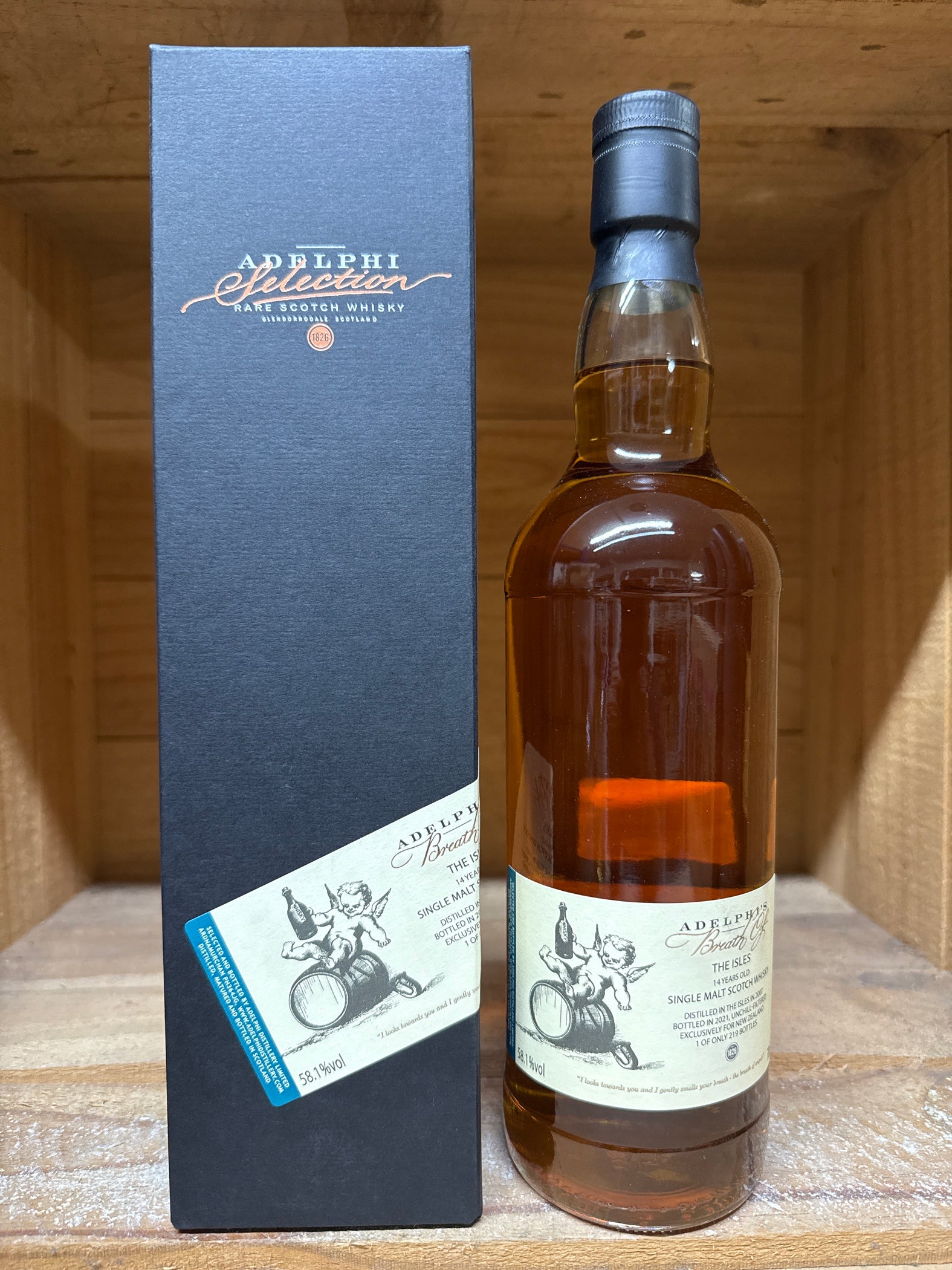 Adelphi “Breath of the Isles” 2007 / 14 Years Old NZ Exclusive Whisky ...