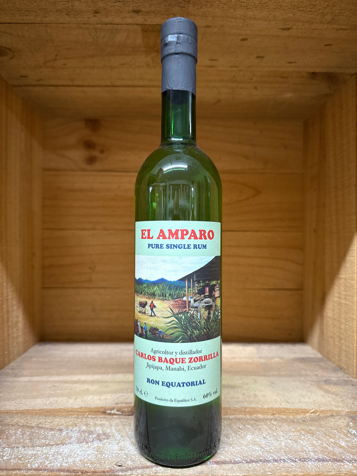 El Amparo Carlos Baque Zorrilla Ron Equatorial Ecuador Pure Single Rum ...