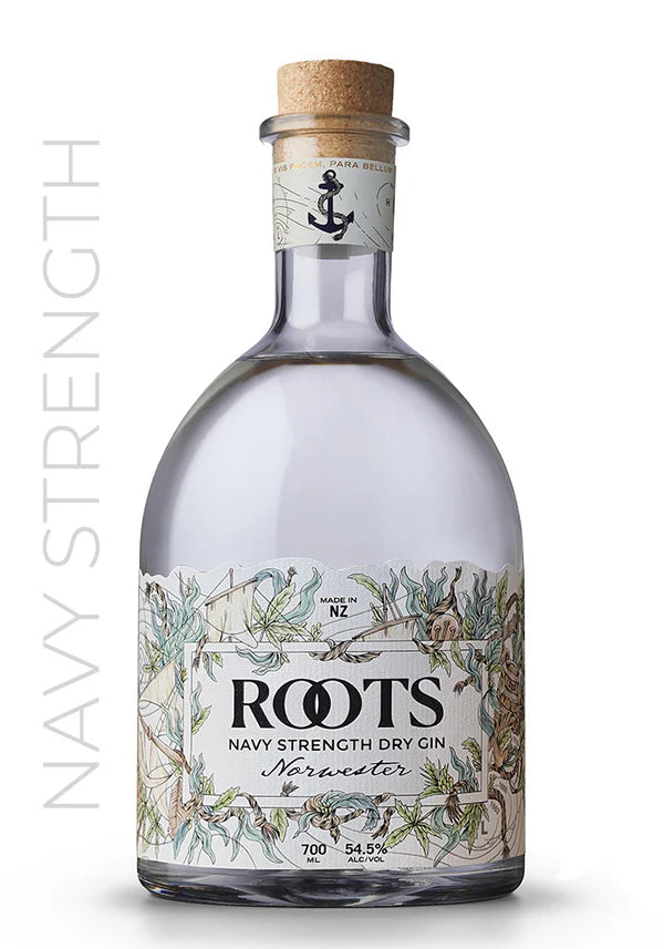 Roots Norwester Navy Strength Dry Grin 700ml — Eight PM