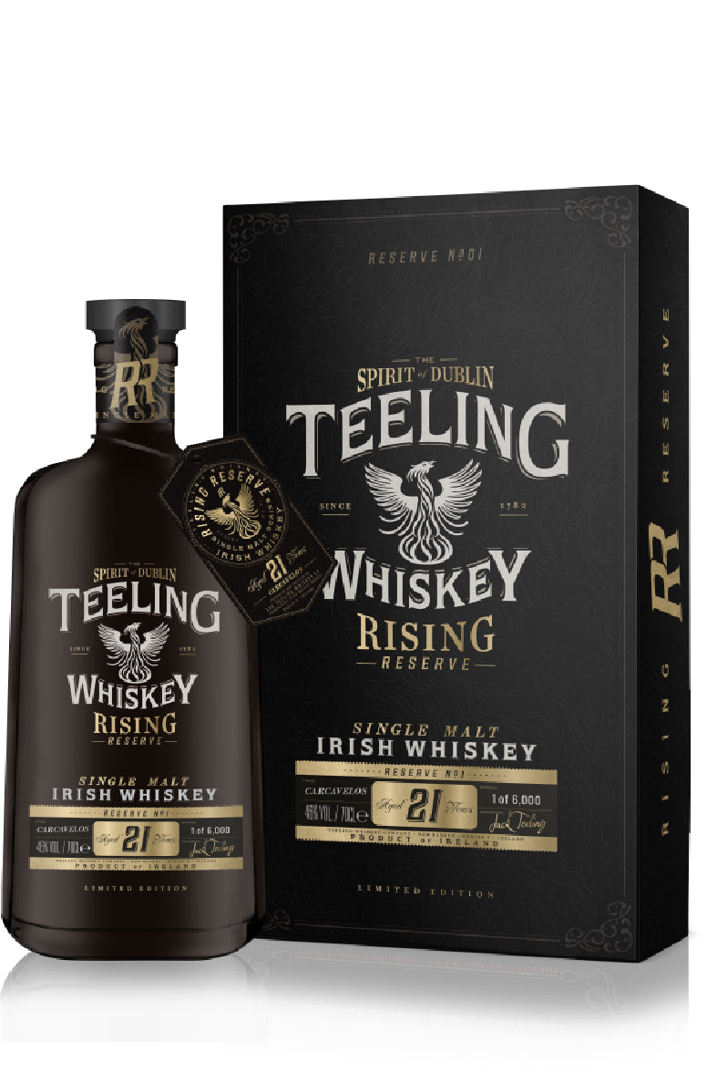 Teeling 21 Year Old Rising Reserve No.1 Release Irish Whiskey 700ml ...