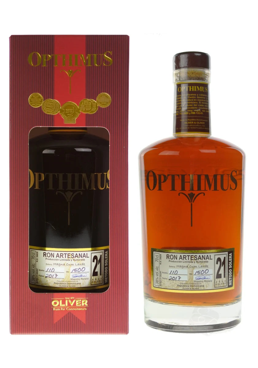 Opthimus 21Yo Rum 700ml — Eight PM