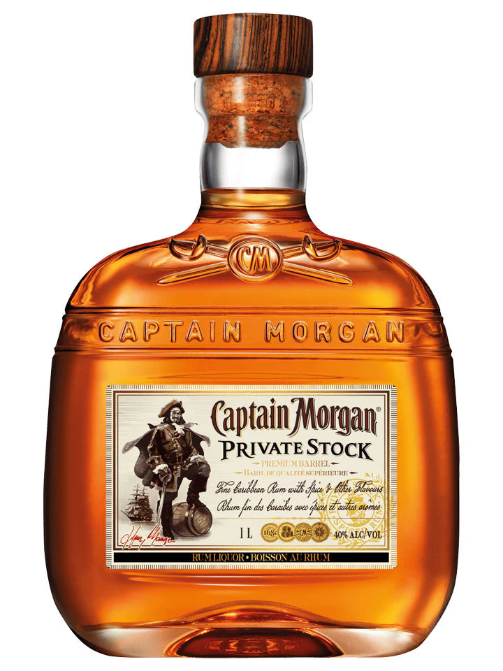 Captain Morgan Private Stock Rum 1L — Eight PM